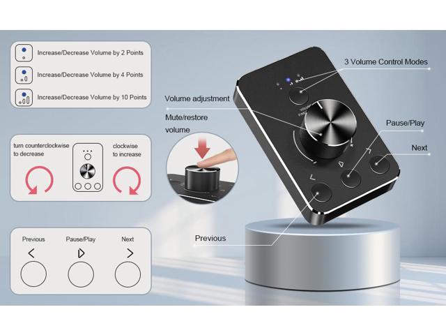 USB Volume Control Multimedia Controller Knob PC Volume Control Knob ...