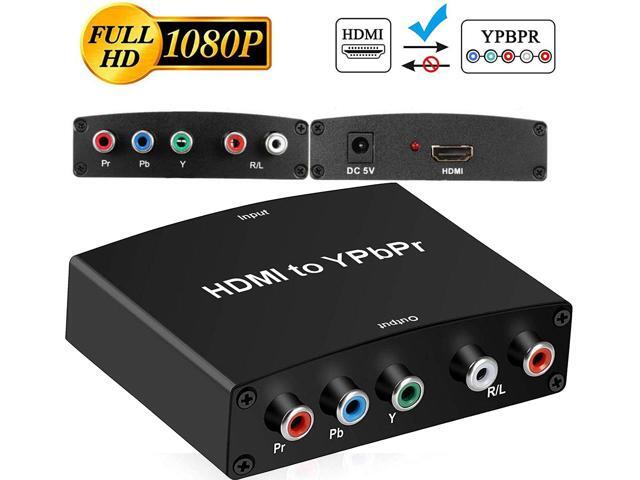 HDMI to Component Converter HDMI to YPbPr Adapter Converter 1080P HDMI ...