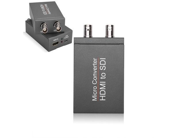 1080P HDMI to SDI Converter,HDMI to SDI Adapter 1080P@60Hz HDMI in to ...