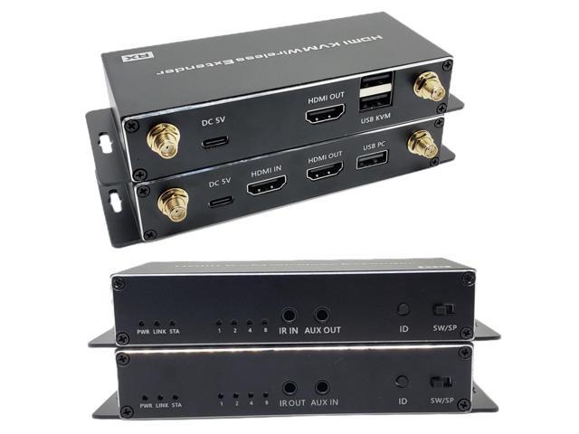 4K Wireless KVM HDMI Extender, Digital Full HD 1080p Output - Up to ...