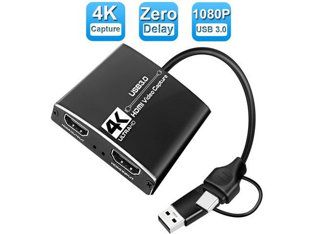 4K30 Capture Card USB 3.0/USB-C,Jansicotek HDMI Video Capture Card to ...