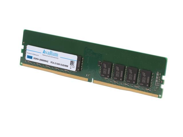 16GB DDR4 2666 ECC UDIMM (Synology D4EC-2666-16G Equivalent) Server Memory RAM by Avarum RAM ...