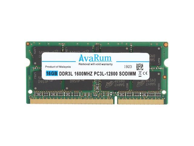 Avarum RAM equal to 16GB 204-Pin DDR3 SO-DIMM DDR3L 1600 (PC3L 12800) Laptop Memory Model ...