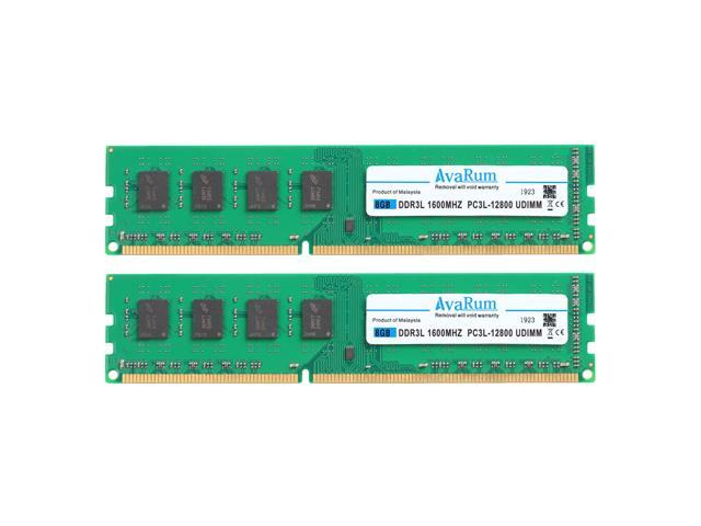 Avarum RAM equal to 16GB (2 x 8GB) DDR3L 1600 (PC3L 12800) Desktop Memory Model CT2K102464BD160B ...