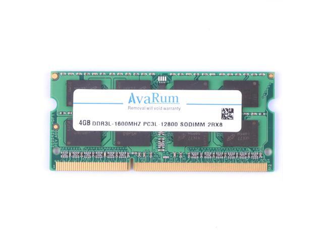 Avarum RAM equal to 8GB (2 x 4GB) 204-Pin DDR3 SO-DIMM DDR3L 1600 (PC3L 12800) Laptop Memory ...