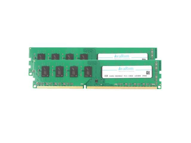 Avarum RAM equal to 8GB (2 x 4GB) 240-Pin DDR3 SDRAM DDR3 1600 (PC3 12800) Desktop Memory ...