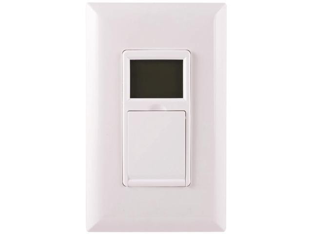 GE 32787 In-Wall 3-Way Sunsmart Screw Terminal Digital Timer - Newegg.com