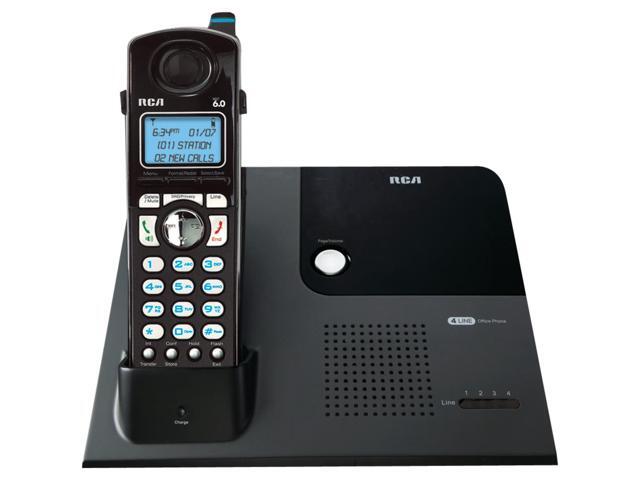RCA 25420 4-LINE CORDLESS TELEPHONE - Newegg.com