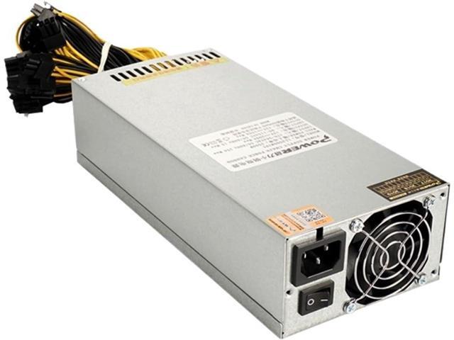1pc 2500W 2400W High-Power Computer Power Supply GPU Server PSU 10x6pin ...