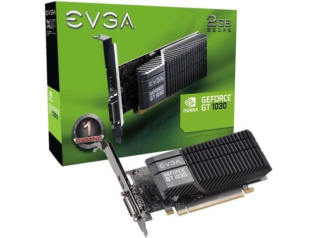 Refurbished: EVGA GeForce GT 1030 SC Passive Low Profile Graphics Card ...