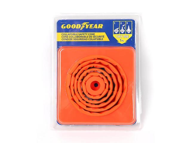 Goodyear 12-Inch Collapsible Pop Up Safety Cone GY3016 Traffic Pylon ...