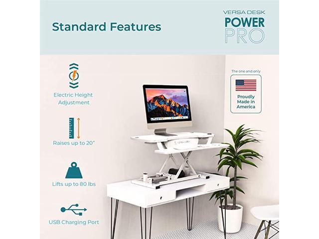 Refurbished: VersaDesk Power Pro Sit-To-Stand Height Adjustable ...