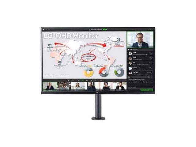 Refurbished: LG 32QP880-B 32'' QHD 75Hz IPS Monitor USB Type-C ...