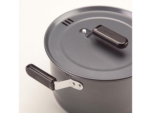 Refurbished: Coleman 6 Piece Family Cookware Set 2157601 - Black ...