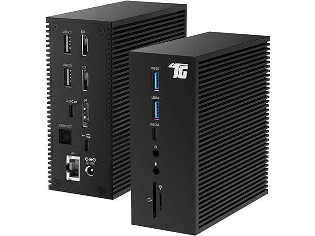 Refurbished: Tiergrade TG-DC006 USB C Docking Station Dual 4K HDMI 6 ...