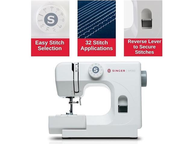 Refurbished: SINGER Mending Machine Small M1000 - White - Newegg.com