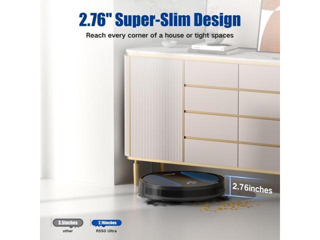 Refurbished: Coredy Robot Vacuum Coredy R550 (R500+) Ultra Thin Super ...