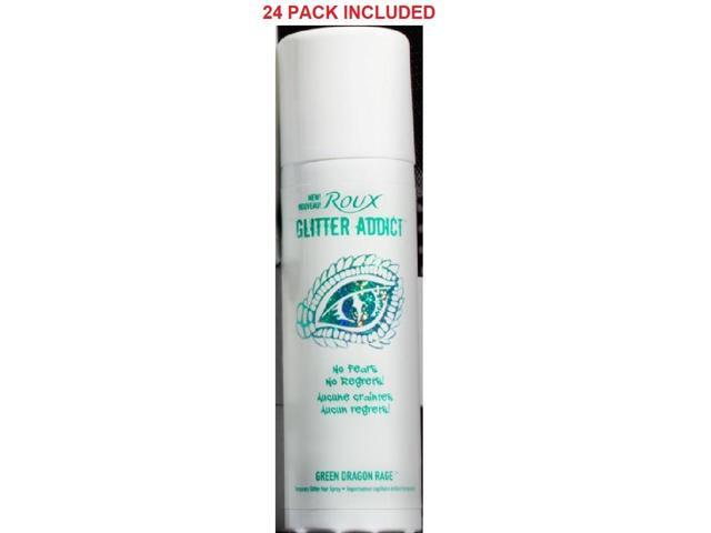 Roux Glitter Addict Temporary Glitter Hair Spray 2oz - Pack of 24 ...