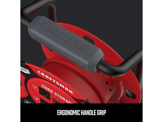 Refurbished: CRAFTSMAN Retractable Extension Cord Reel 1 Ft. With 4 ...