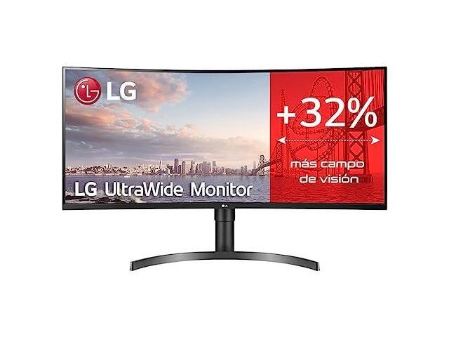 Refurbished: LG 35'' Curved UltraWide QHD HDR LG Monitor FreeSync ...