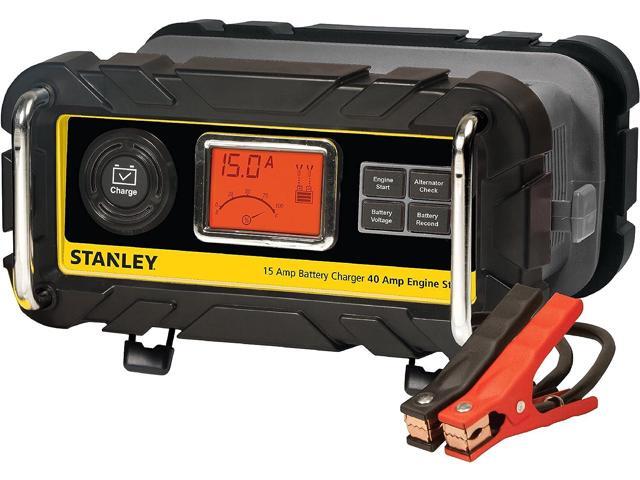 Refurbished: STANLEY BC15BS Fully Automatic 15 Amp 12V Bench Battery ...