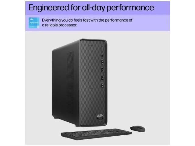Refurbished: HP SLIM DESKTOP Pentium Silver J5040 8 256GB SSD S01 ...