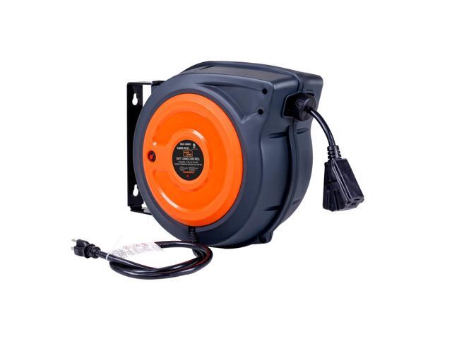 SuperHandy Retractable Extension Smart Cord Reel (Alexa, Google Home ...