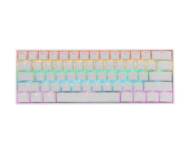 Mechanical Gaming Keyboard Wired/Wireless Dual Mode Full RGB Double ...