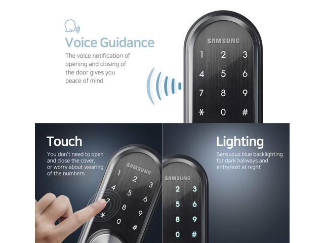 Samsung SHP-DS510MK Digital Door Lock DEADBOLT SHP-DS510 English ...