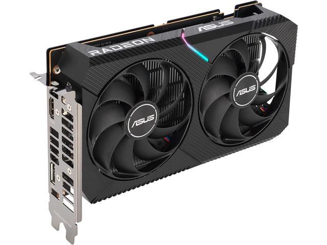 Refurbished: ASUS Radeon RX 6400 Dual 4GB GDDR6 DUAL-RX6400-4G Video ...