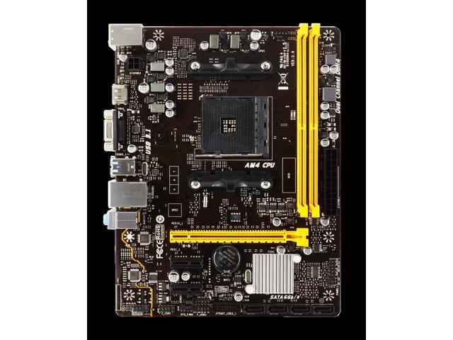 Refurbished: Biostar A320MH AMD Socket AM4 AMD A320 MicroATX Desktop ...