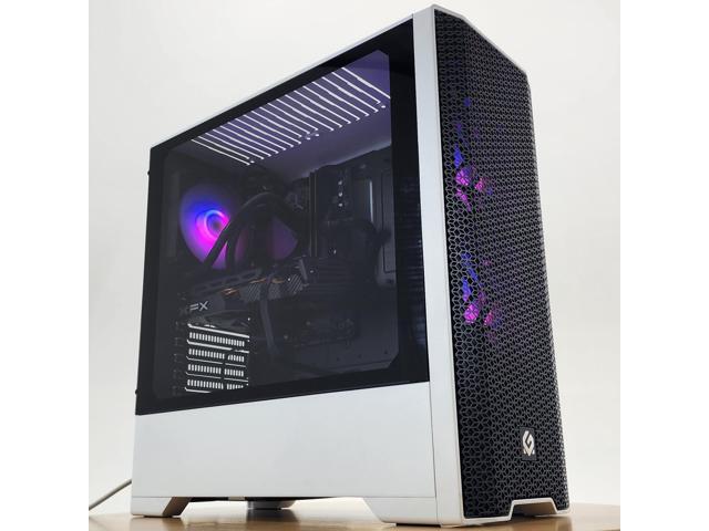 Refurbished: Gaming PC i7-10700 16GB RAM 500GB SSD RX 580 8GB Windows ...