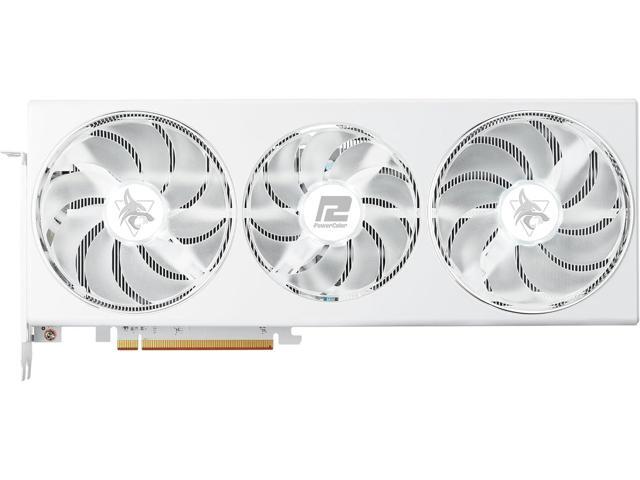Refurbished: PowerColor Radeon RX 7800 XT HellHound Spectral White 16GB ...