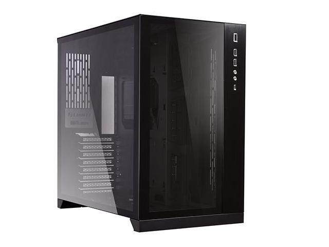 Refurbished: Lian Li O11 Dynamic Black ATX Mid Tower Tempered Glass ...