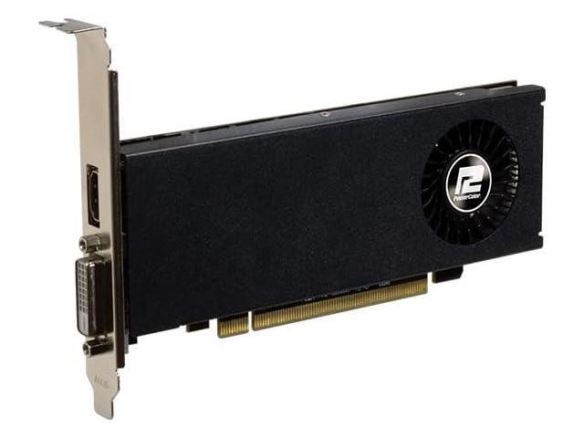 Refurbished: PowerColor Radeon RX 550 2GB Low Profile GDDR5 Video ...