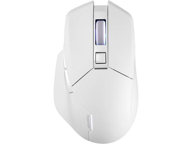 Refurbished: PowerColor ALPHYN AM10 Wireless Gaming Mouse White ...