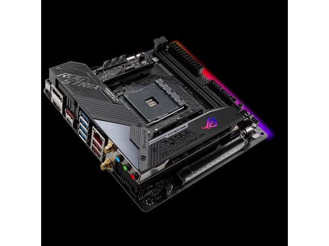Refurbished: ASUS ROG STRIX X570-I GAMING AMD Socket X570 AM4 Mini-ITX ...