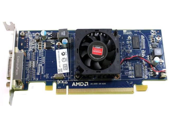 Refurbished: HP Radeon 6350 LP 512MB Single Fan GDDR3 637995-001 Video ...