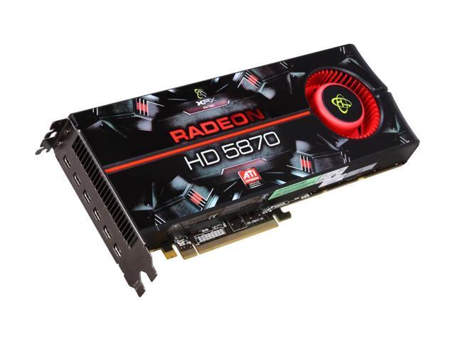 Refurbished: XFX Radeon HD 5870 2GB Blower GDDR5 HD-587A-CNF9 Video ...