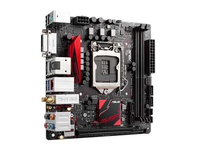 Refurbished: ASUS B150I PRO GAMING/WIFI/AURA B150 1151 ITX Gaming Motherboard M.2 RGB B - Newegg.com