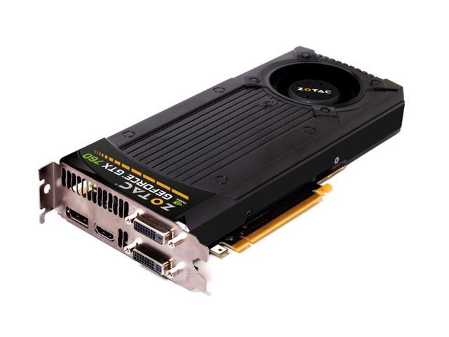 Refurbished: Zotac Geforce GTX 760 2GB Blower GDDR5 ZT-70403-10B Video ...