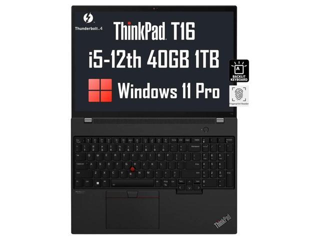 2022 Lenovo ThinkPad T16 Gen1 Business Laptop, 16" WUXGA (Intel 10-Core ...