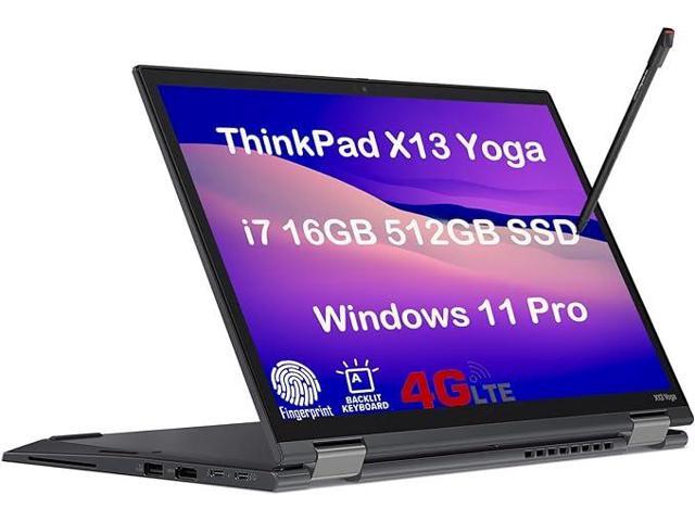 Lenovo ThinkPad X13 Yoga 4G LTE 13.3" FHD+ 2-in-1 Touchscreen (Intel ...