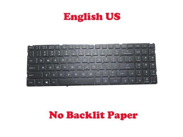 Laptop Keyboard For Eluktronics RP-15 15.6 United States Without ...