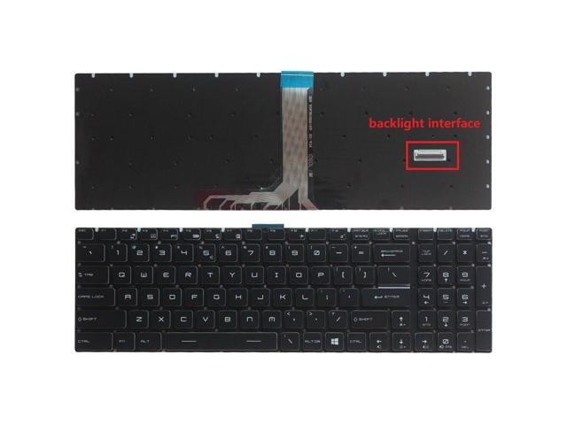 replacement keyboard for MSI GE75 RaiDEr 10SE 10SF 10SFS 10SGS 9SG US ...