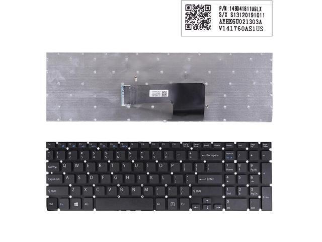 US Keyboard for SONY SVF 15 BLACK Without FRAME 149239531US V141706AS1 ...