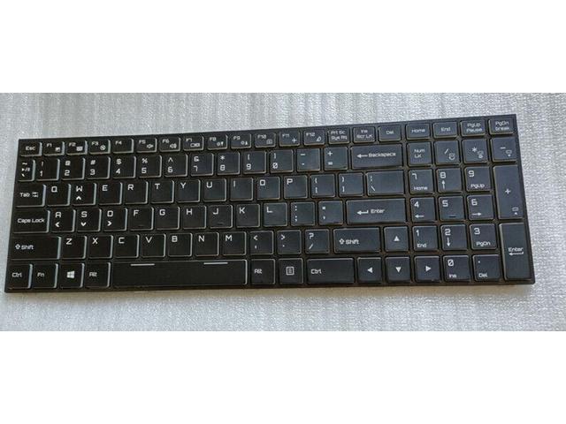 replacement keyboard for Clevo Sager NP8157 NP8155 NP8156 US Color ...