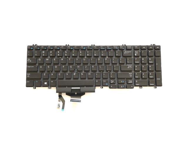 US Keyboard For DELL Precision 7530 7540 7730 7740 00NMVF Pointing Non ...