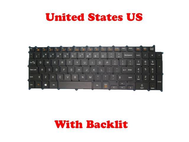 English Backlit Keyboard For 17Z90N AEW74089812 19A6A-US KT01 ...