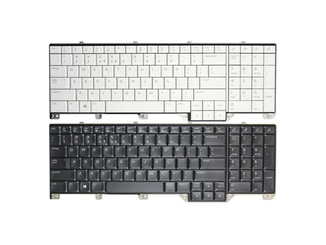 Laptop Keyboard for Dell Alienware 17 R5 P38E Area-51m A51m Gray color ...
